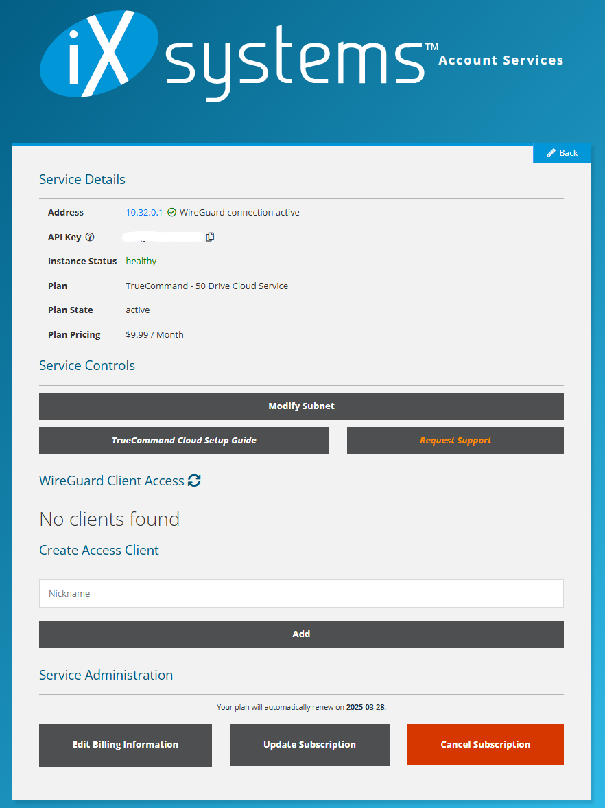 Installing TrueCommand Cloud | TrueNAS Documentation Hub