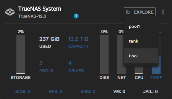 TrueCommand Storage Management | TrueNAS Documentation Hub